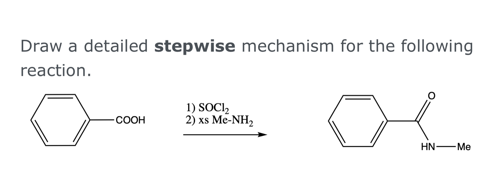 Solved Draw a detailed stepwise mechanism for the following | Chegg.com