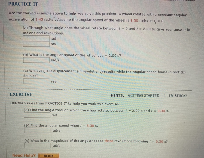 Solved PRACTICE IT Use the worked example above to help you | Chegg.com