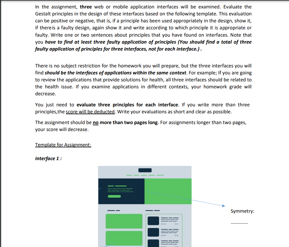 Solved In the assignment, three web or mobile application | Chegg.com