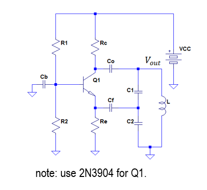Solved note: use 2N3904 for Q1.(a) find the components | Chegg.com