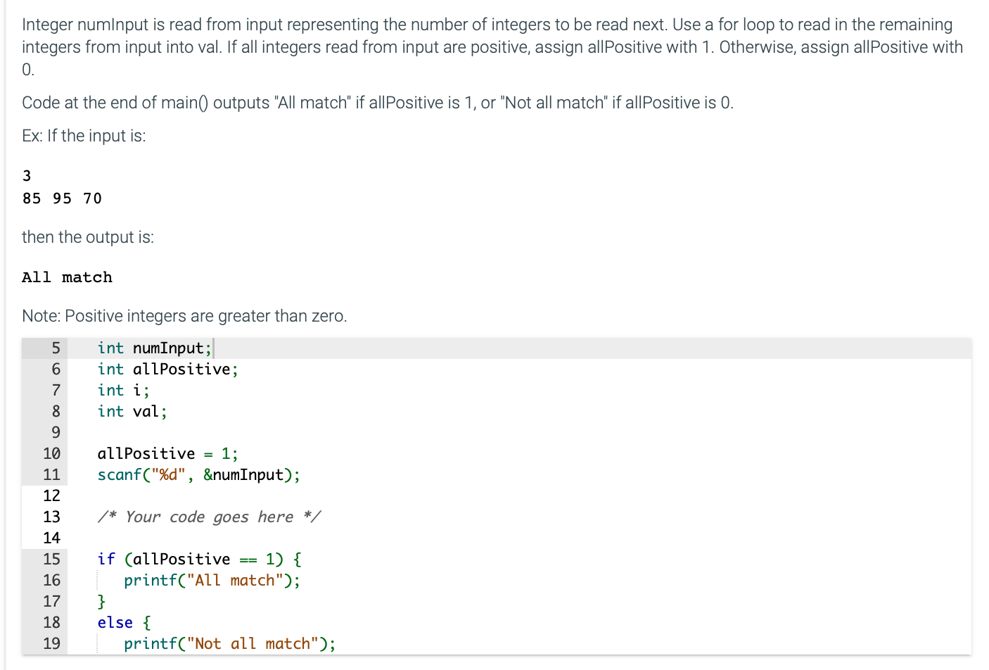 Solved Integer Numlnput Is Read From Input Representing The