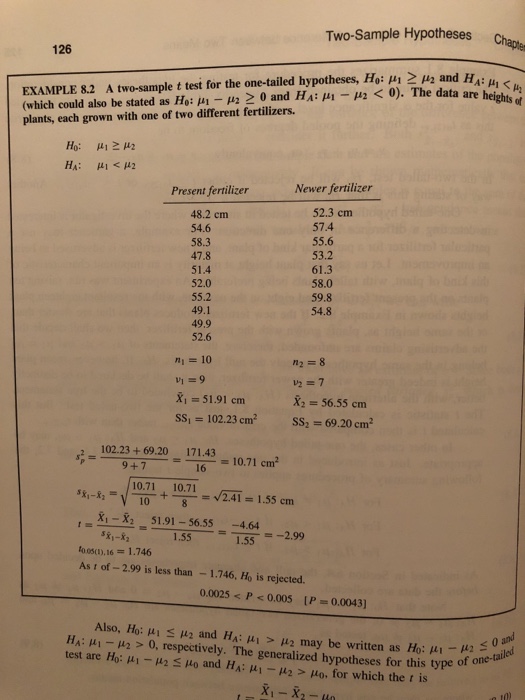 Solved Exercise 8.1 and 8.2 make it the same example 8.1 and | Chegg.com