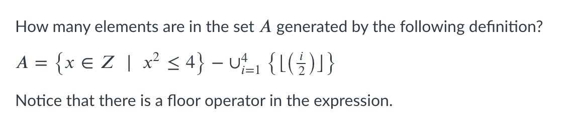 Solved Use the set element method for proving a set equals | Chegg.com