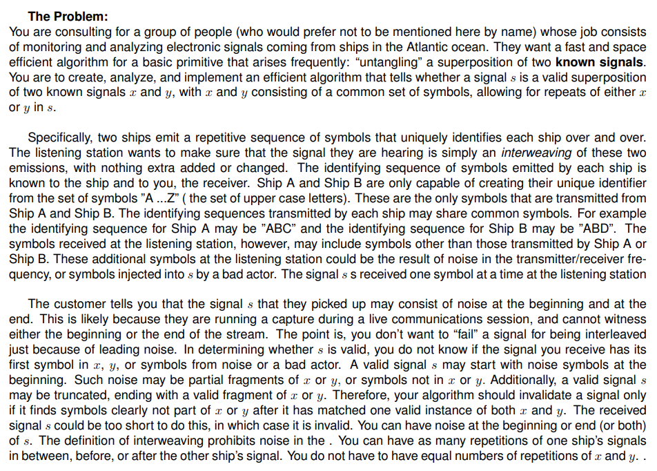Solved Design and analyze an algorithm both theoretically | Chegg.com