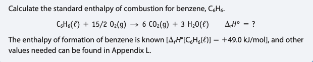 Solved Calculate the standard enthalpy of combustion for | Chegg.com