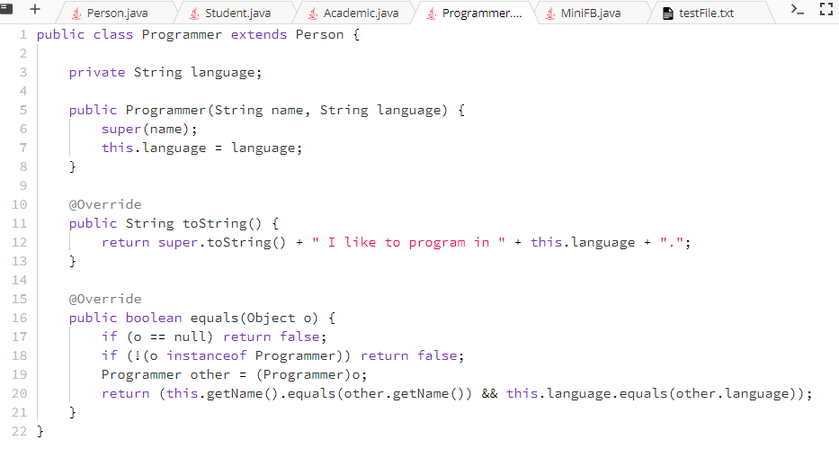 Solved Building Objects from a File This is the assessment | Chegg.com