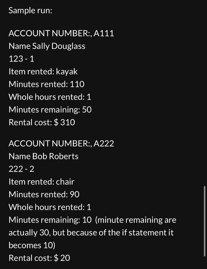 Solved 1. Modify the getinput() function so that instead of | Chegg.com