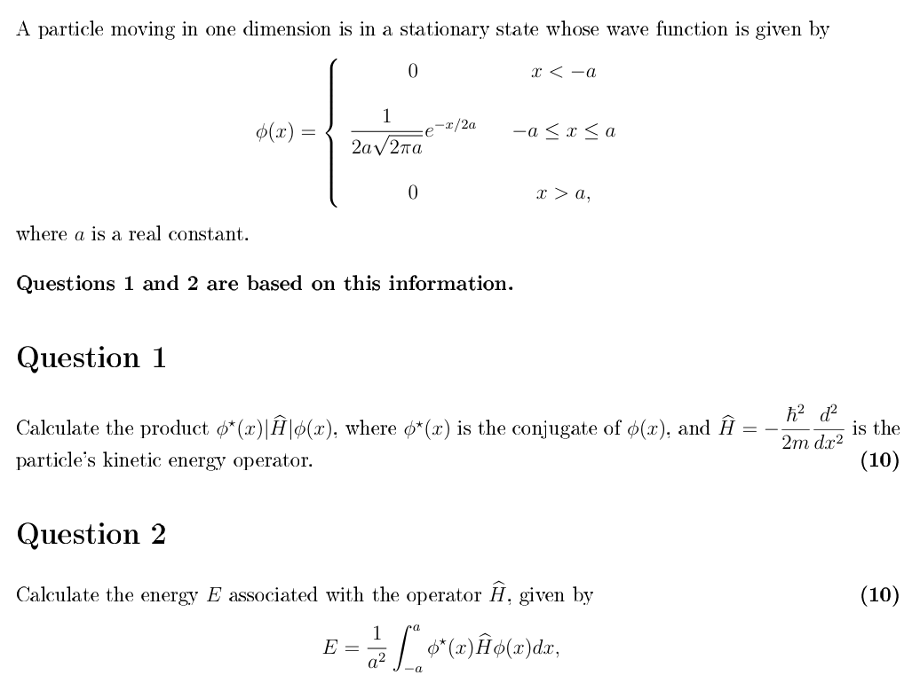 Solved A particle moving in ﻿one dimension is in ﻿a | Chegg.com