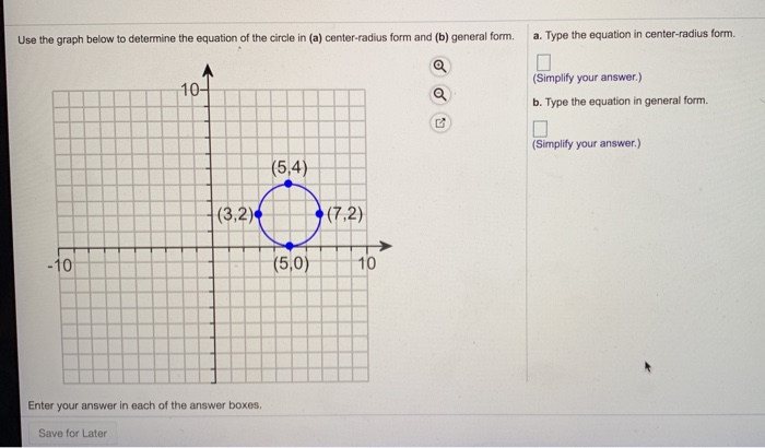 Solved Use the graph below to determine the equation of the | Chegg.com
