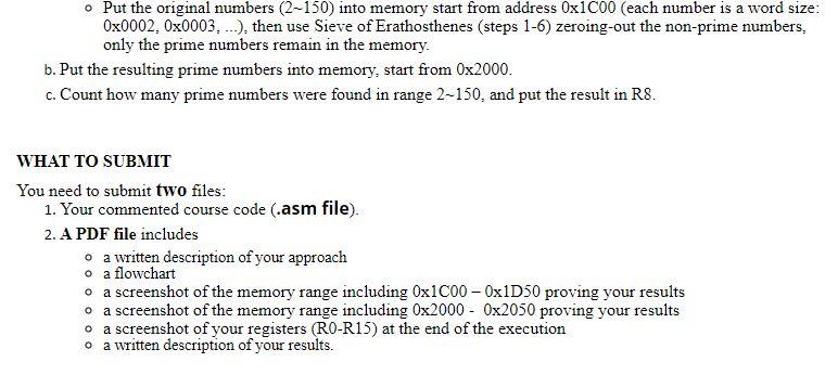 Solved OBJECTIVE Write a program to find prime numbers in a | Chegg.com