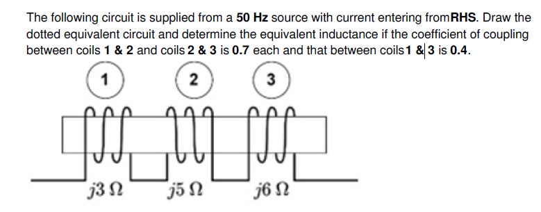 Solved The following circuit is supplied from a 50 Hz source | Chegg.com