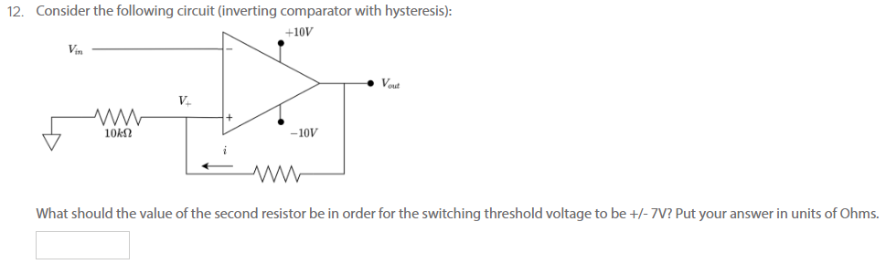 Solved What should the value of the second resistor be in | Chegg.com
