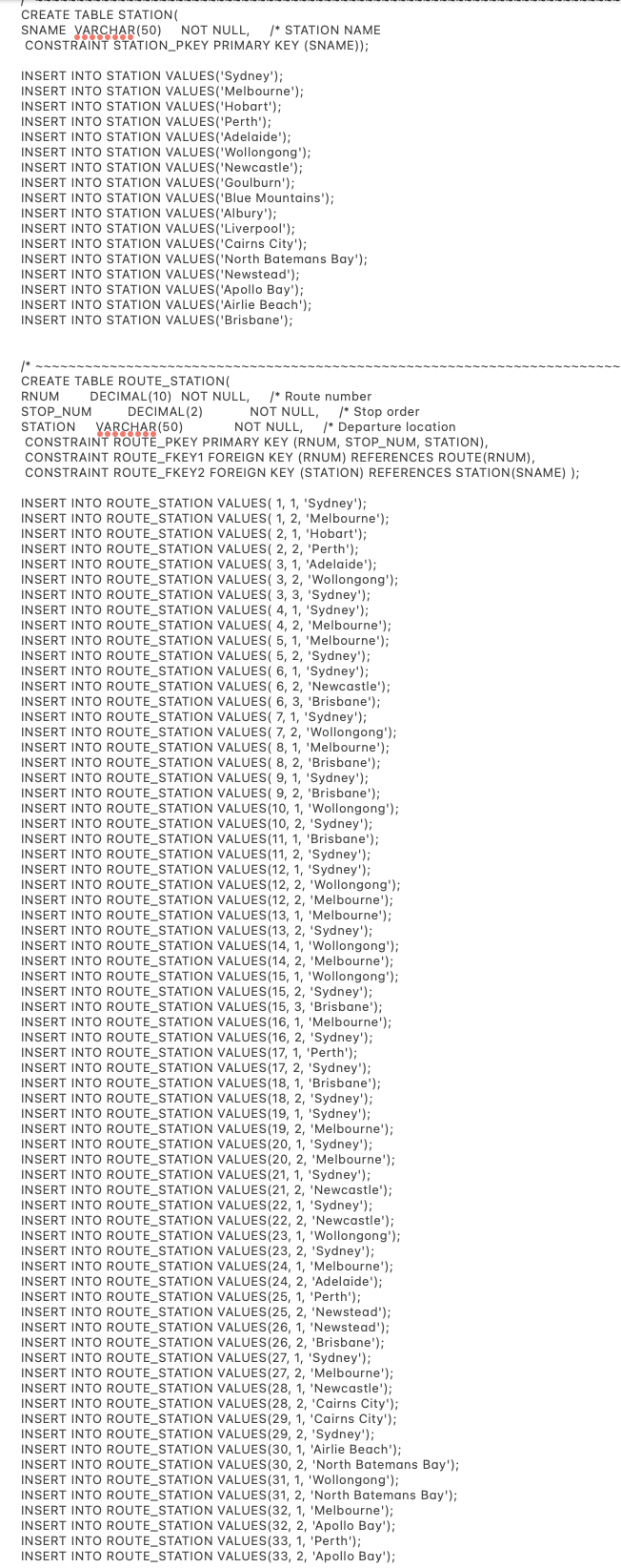 Solved *7 STATE CREATE TABLE EMPLOYEE ENUM DECIMAL (12) NOT | Chegg.com