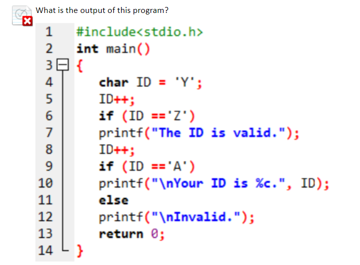 Solved X What is the output of this program? 1 #include 2 | Chegg.com