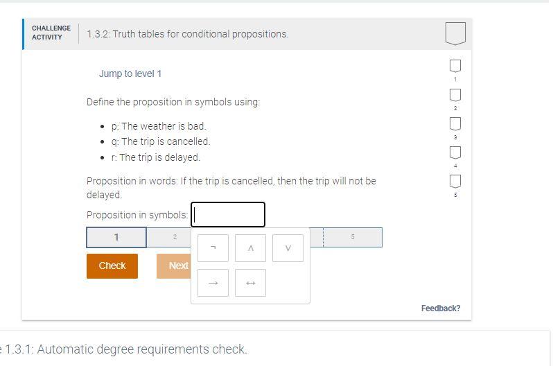 Solved CHALLENGE ACTIVITY 1.3.2: Truth tables for | Chegg.com Solved CHALLENGE ACTIVITY 1.3.2: Truth tables for | Chegg.com