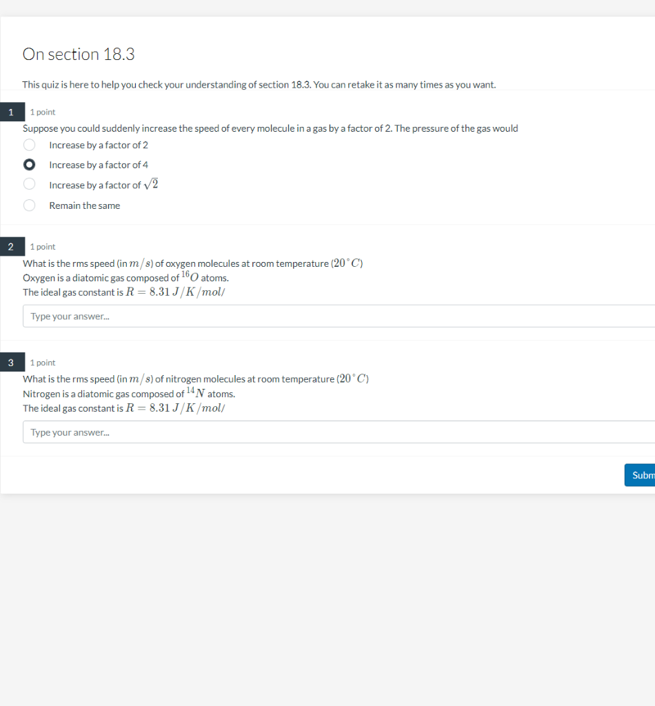 Solved This quiz is here to help you check your | Chegg.com