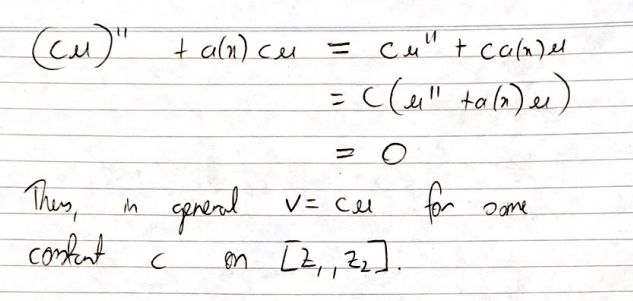 The Lecture 12 Proof Of Comparison Theorem Sturm