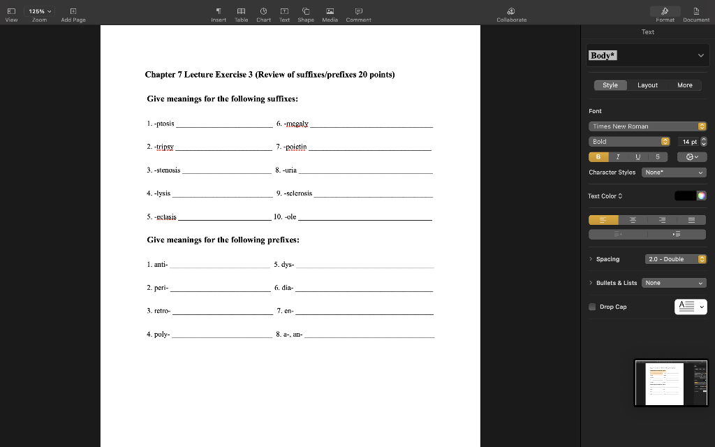 Solved 125% Zoom 田 T D D Insert Table Chart Text Shape Media | Chegg.com