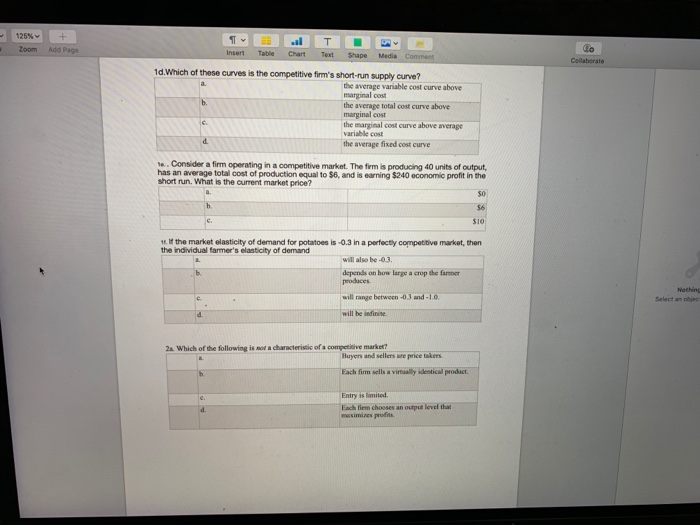 oom Add Page Insert Table Chart Text Shape Media | Chegg.com