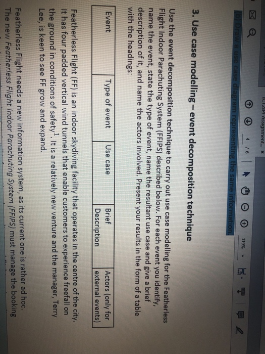 Solved 2. Use case modelling: user goal technique You have | Chegg.com