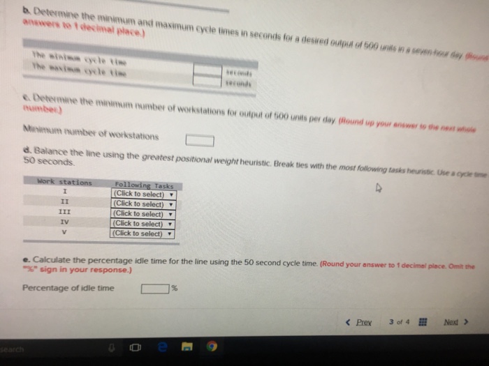 Problem 6-7 For the set of tasks given below, do the | Chegg.com