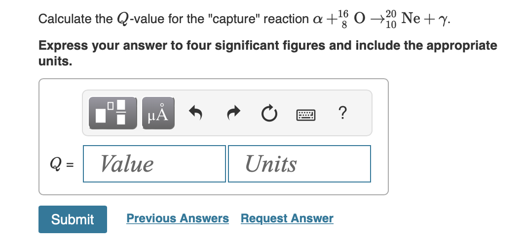 Calculate the Q-value for the "capture" reaction | Chegg.com