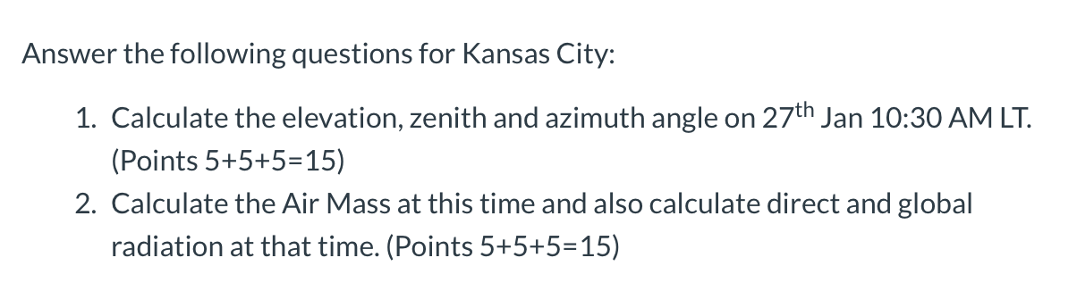 Solved If a PV module has module and azimuth angle of 30° | Chegg.com