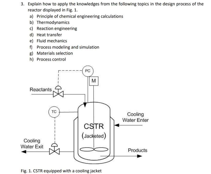Solved 3. Explain how to apply the knowledges from the | Chegg.com
