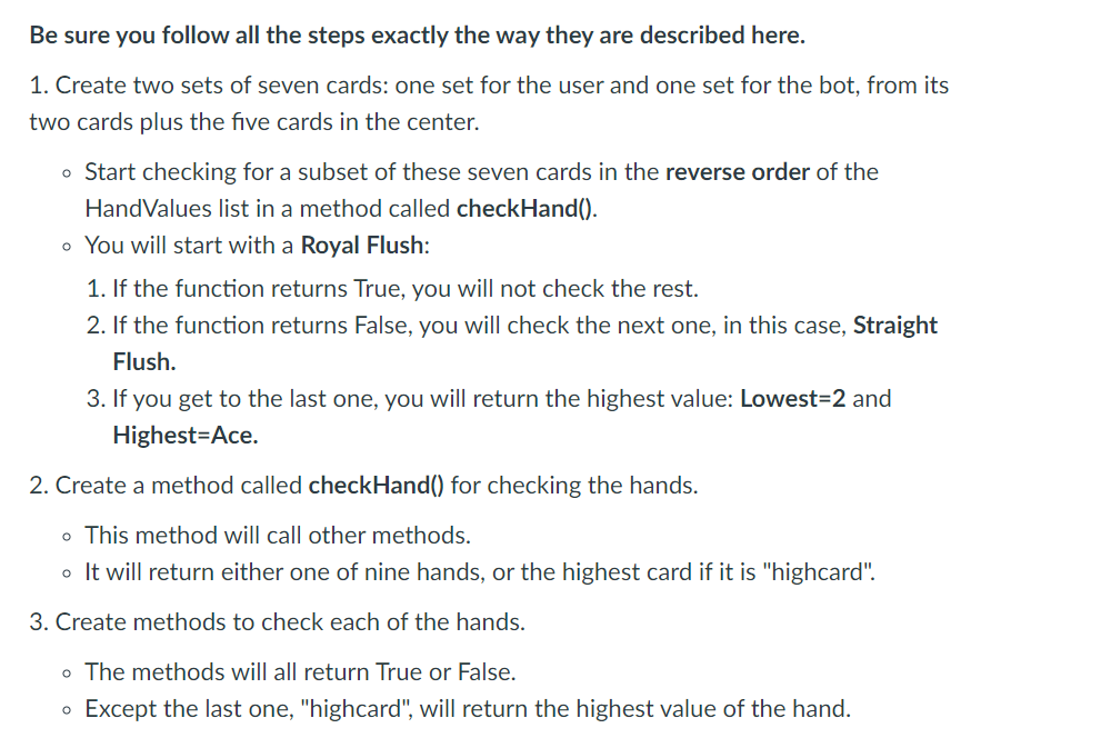 Solved previously python coding print("poker username: | Chegg.com