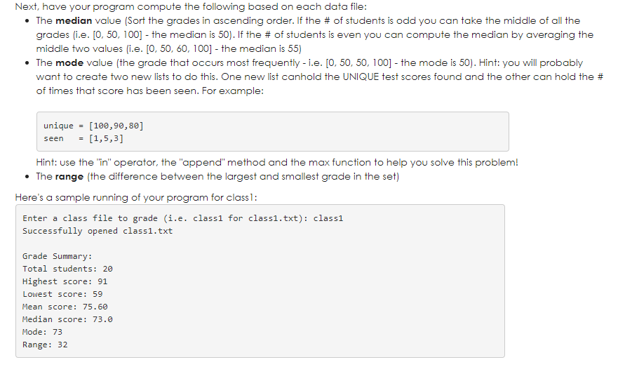 Solved Next Have Your Program Compute The Following Based 1060