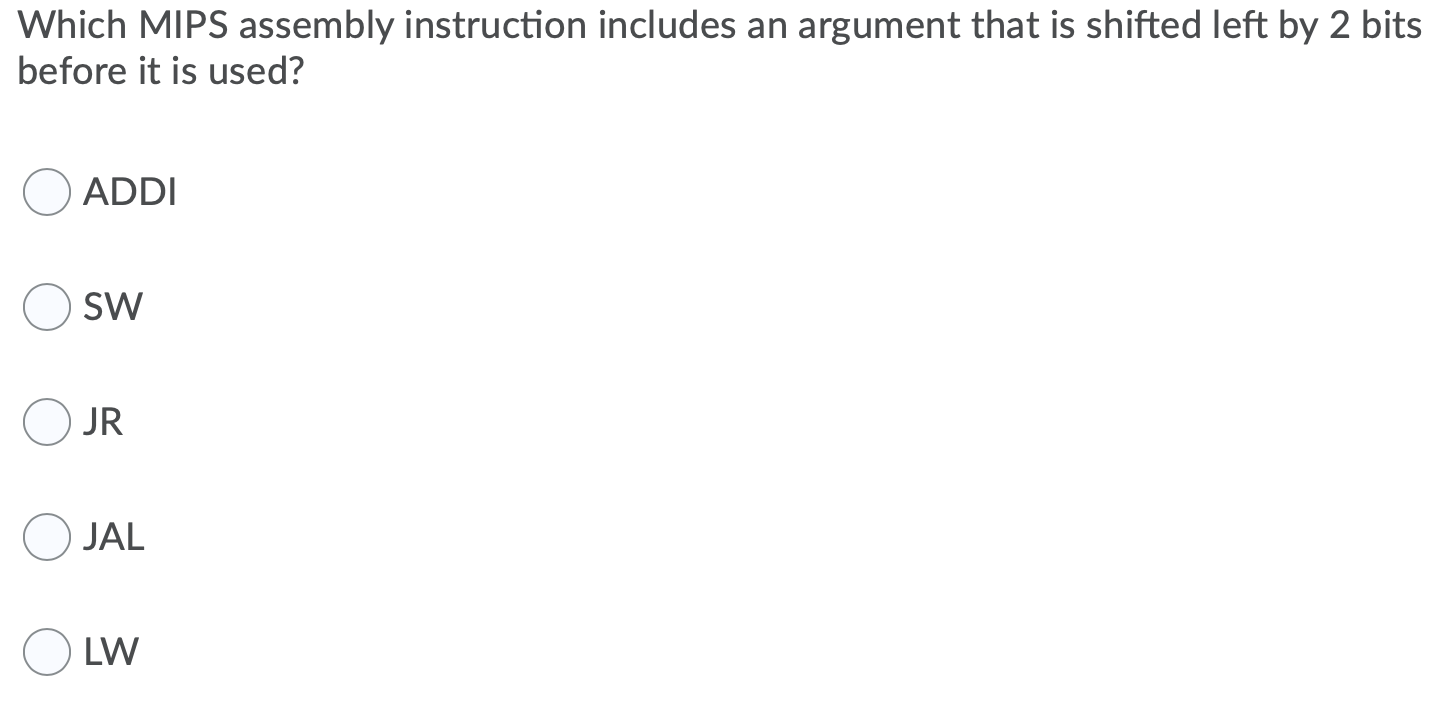 Solved In MIPS assembly, the MOVE pseudoinstruction moves | Chegg.com