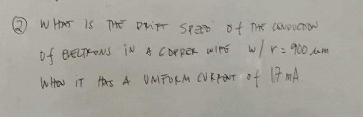 Solved 2 WHAT IS THE DRIFT SP of THE CONDUCTION of ELECTIONS | Chegg.com