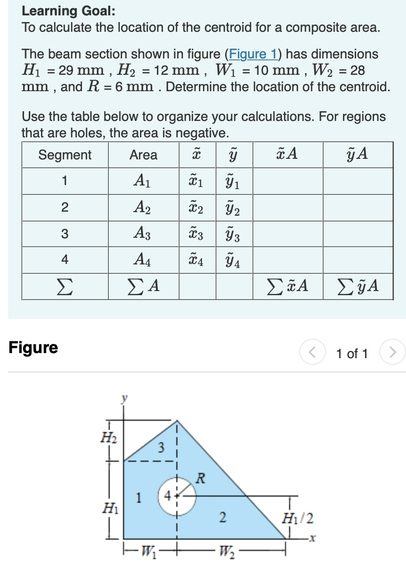 Solved Calculate the product of the area and x for region | Chegg.com