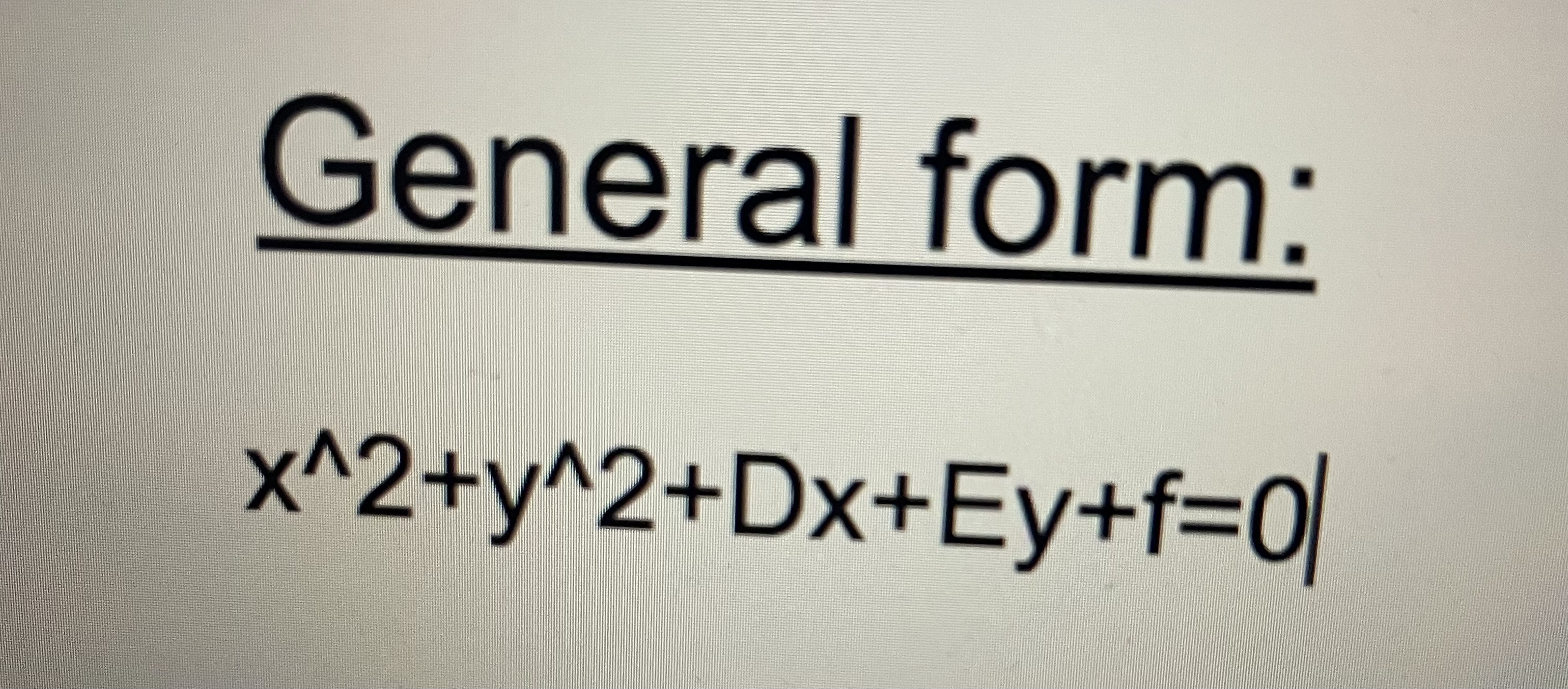 Solved Write the general form for the hyperbola. 6) | Chegg.com