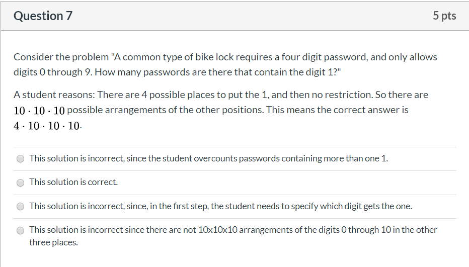 Solved Question 3 1 pts An argument can be valid, but have | Chegg.com