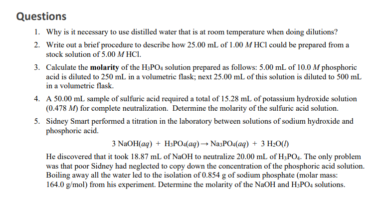 Solved Part I: Mass of KHP plus boat Mass of "empty" boat | Chegg.com