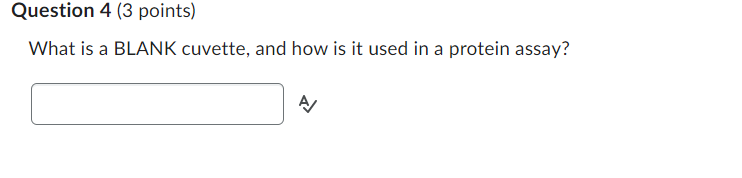 Solved What is a BLANK cuvette, and how is it used in a | Chegg.com