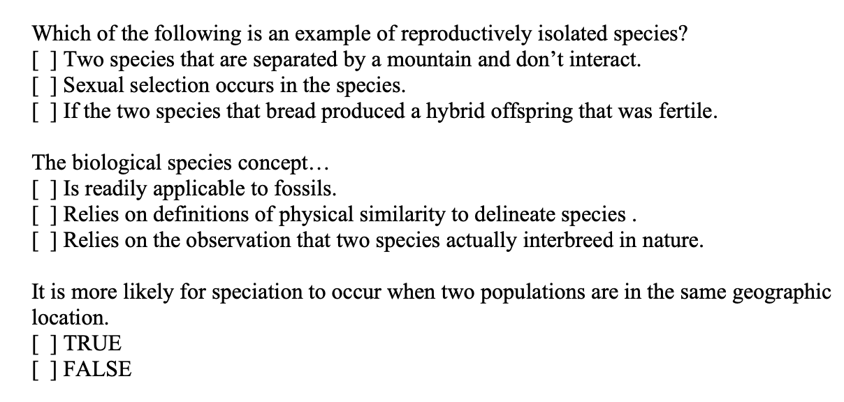 Solved Which of the following is an example of | Chegg.com