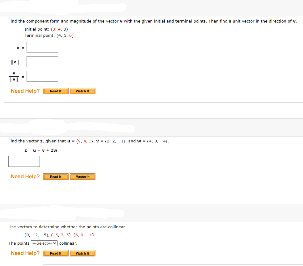 Solved Find The Component Form And Magnitude Of The Vector V