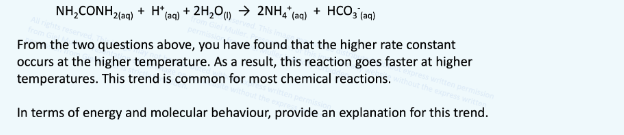 Solved NH2CONH2 (aq) +H(aq )++2H2O(1)→2NH4(aq) ++HCO3−(aq) | Chegg.com