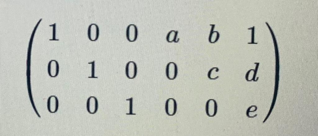 Solved By applying the Gaussian reduction algorithm to the | Chegg.com