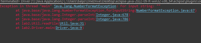 Solved [JAVA] Can anyone help me in fixing this error? I | Chegg.com