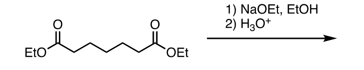 Solved 1) NaOEt, EtOH 2) H3O+ EtO OEt | Chegg.com