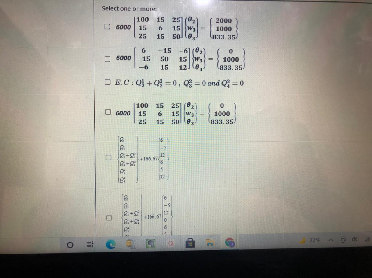 Solved Use the minimum number of Euler Bernoulli beam finite | Chegg.com