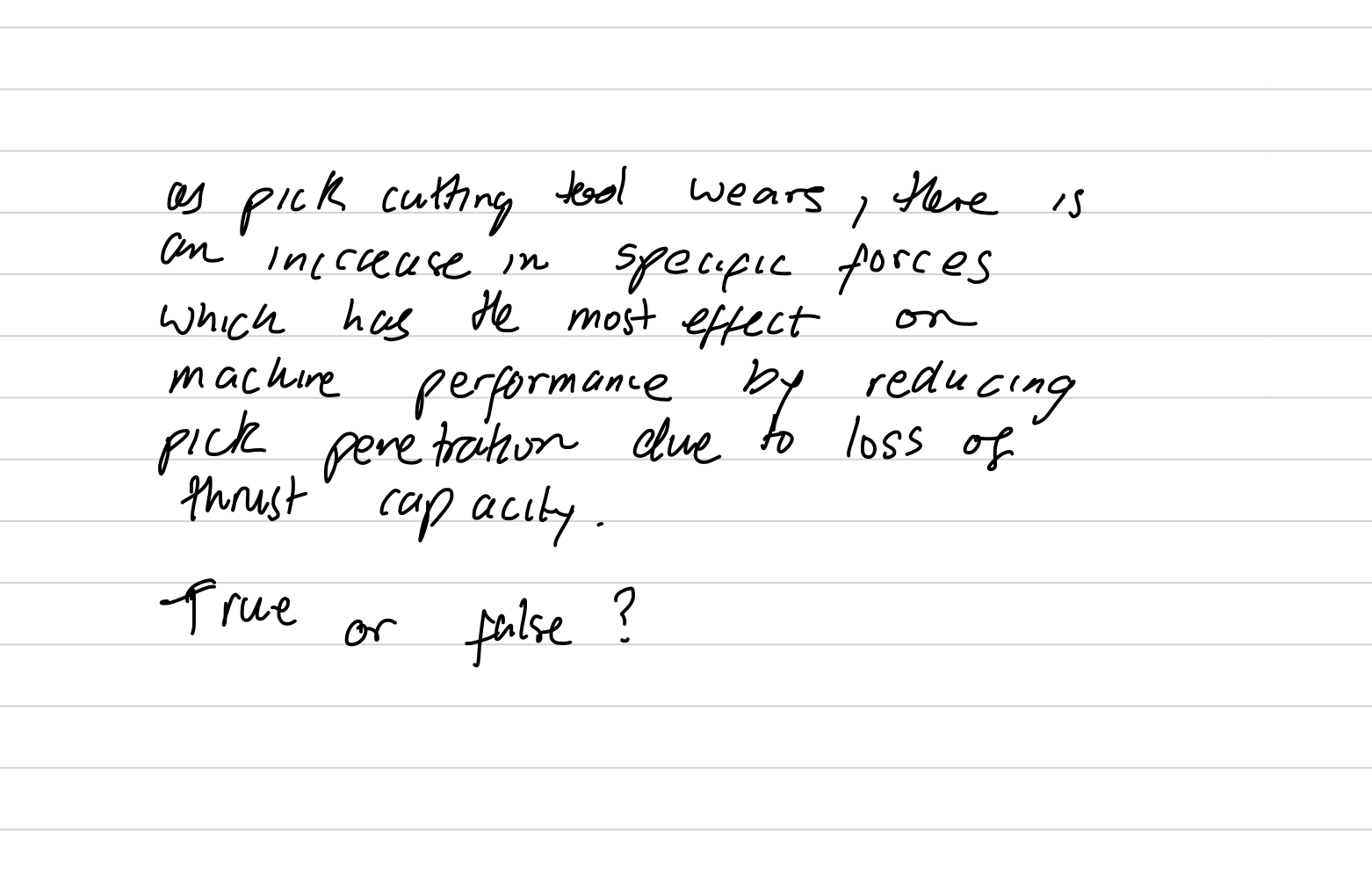 Solved as pick cutting tod wers, Here isan incruase in | Chegg.com