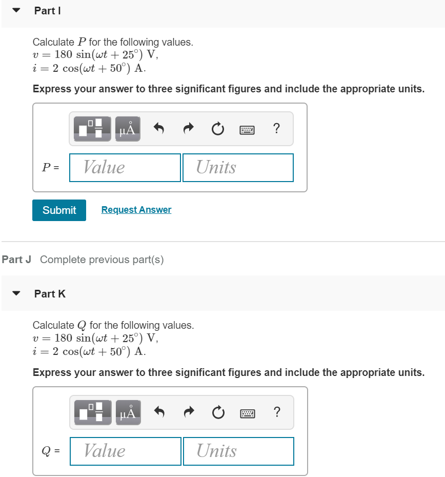 Solved Problem 10.1 The following sets of values for v and i | Chegg.com