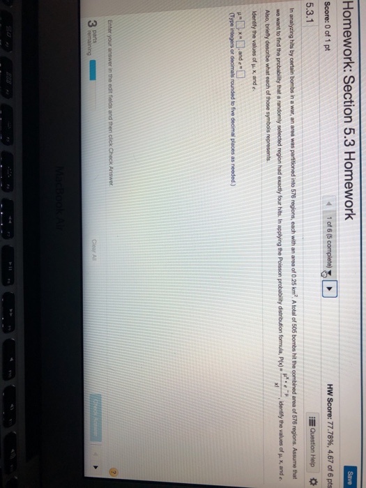 Solved Homework Section 5 3 Homework Score 0 Of 1 Pt 5 3 1