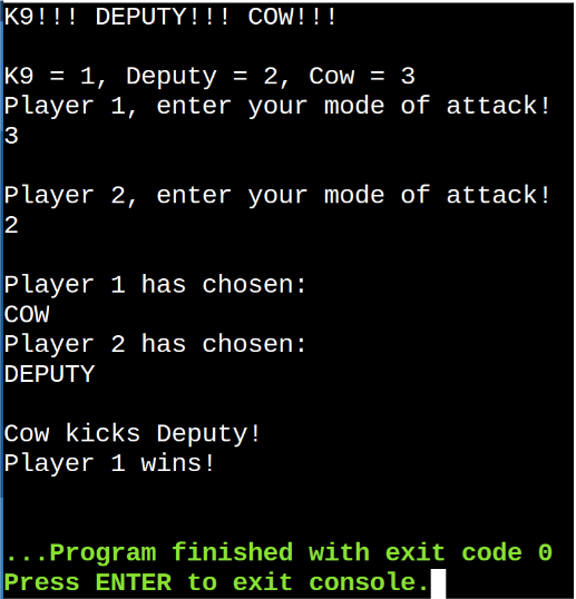 Solved Create a Java program that allows two players to play | Chegg.com