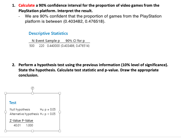Solved *** I ONLY need the interpretations/conclusions of | Chegg.com