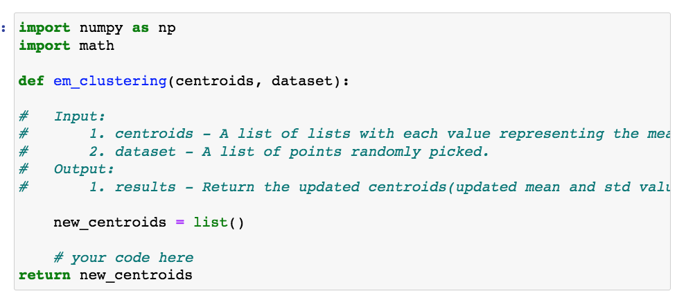 Solved A sample dataset has been provided to you in the | Chegg.com